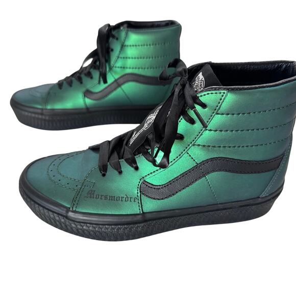 Vans | Shoes | Vans X Harry Potter Slytherin Sk8 Hi Sneakers Us Womens ...